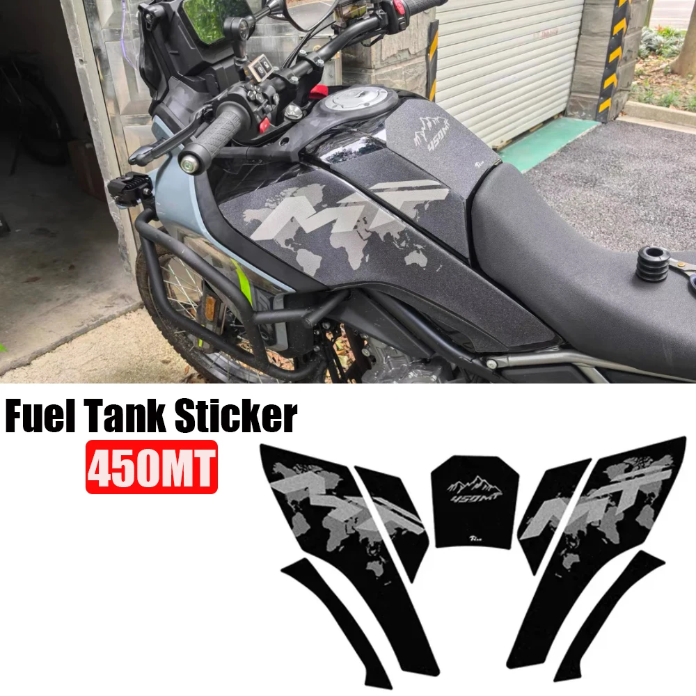 For-CFMOTO-450-MT-Motorcycle-Side-Sticker-Fuel-Tank-Pad-450MT-Anti-slip ...