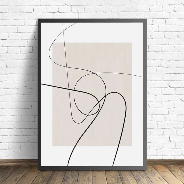 Easy Abstract Line Drawings