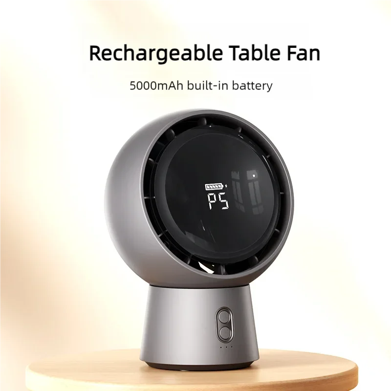 Mini-Portable-Bladeless-Air-Circulating-Fan-USB-Rechargeable-5000mAh ...