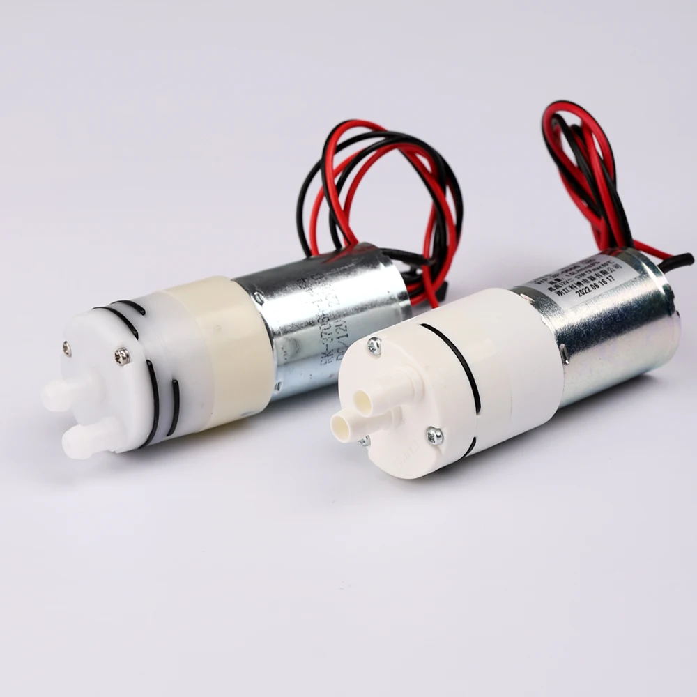 DC12V 3W 1L/min 370 mini electric water pump High flow diaphragm pump ...