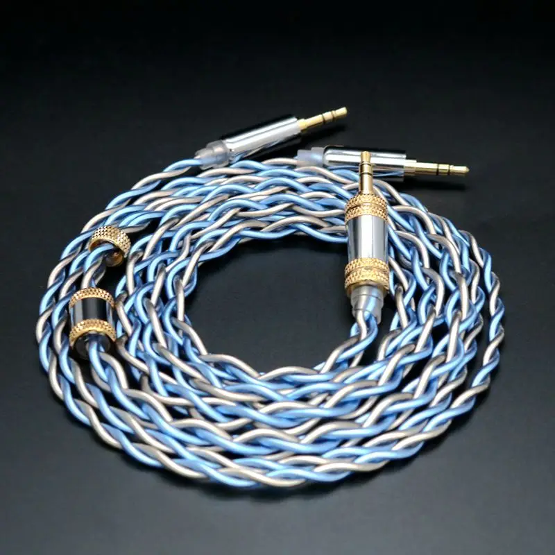 YGUAGNYU-German-Imported-4Core-Litz-Structure-7N-OCC-Silver-Plated ...