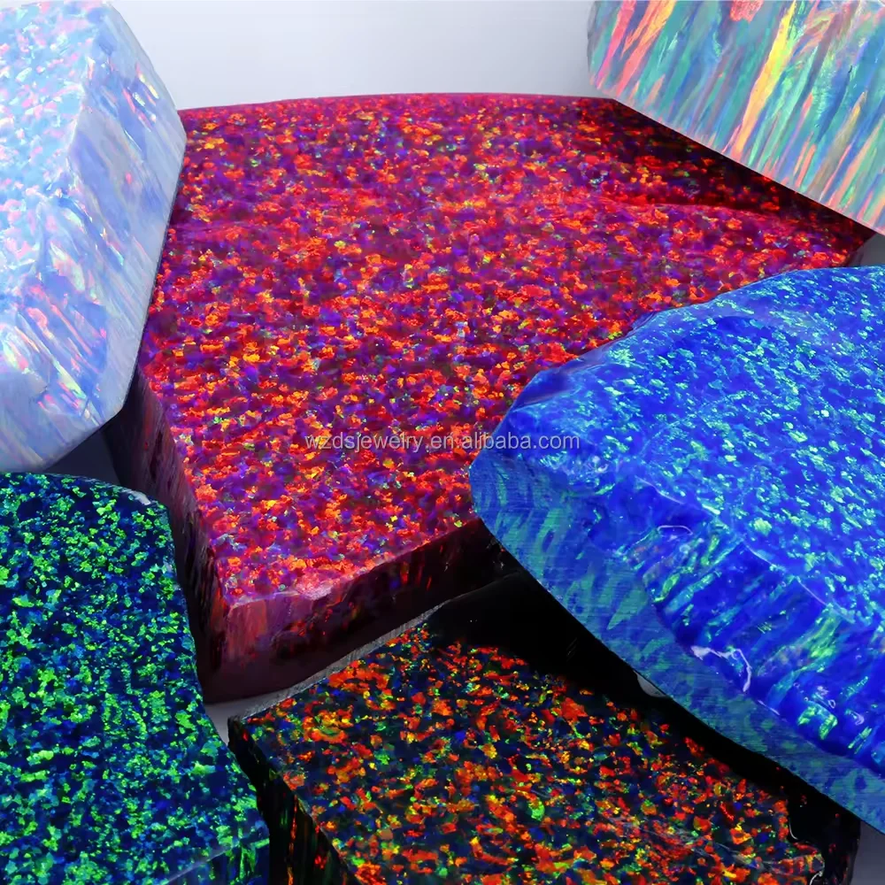 200g Synthetic Opal Rough (BEST Quality) 93 colors, lab created opal ...