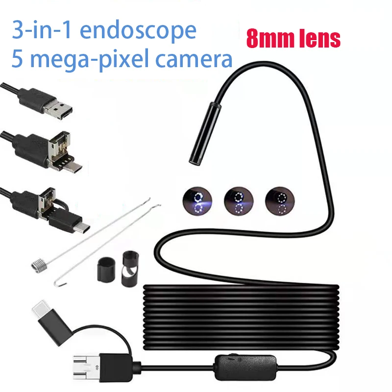 Professzionális Wifi Fish Camera 10M Hd Víz Alatti Kamera 8Led ...