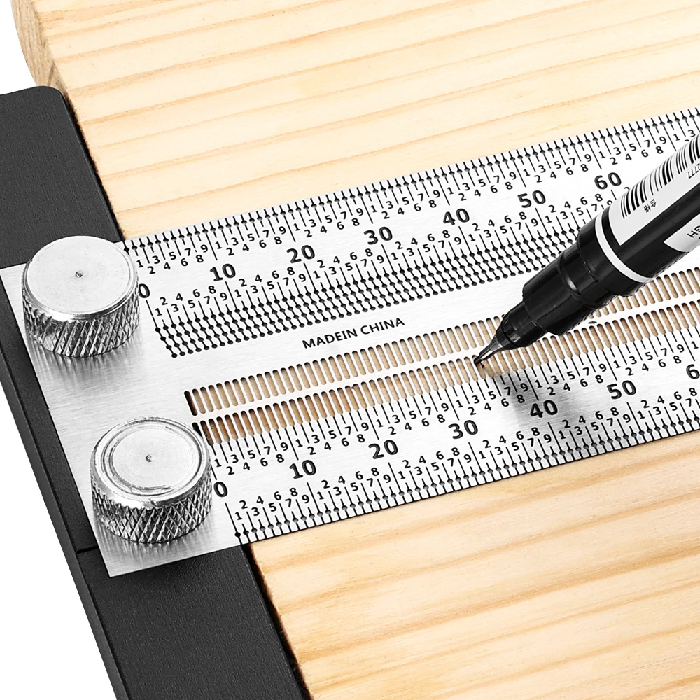 B50-High-precision-T-Type-Square-Ruler-Woodworking-Aluminum-Alloy ...