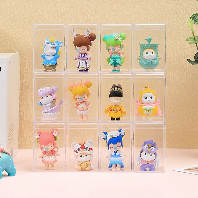 1-2-4-6Pcs-Anime-Figures-Display-Case-Clear-Acrylic-Blind-Box-Showcase ...