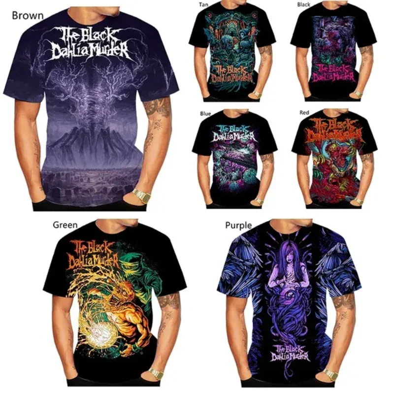 Fashion-Men-Clothing-The-Black-Dahlia-Murder-Metalcore-Style-Band-3D ...