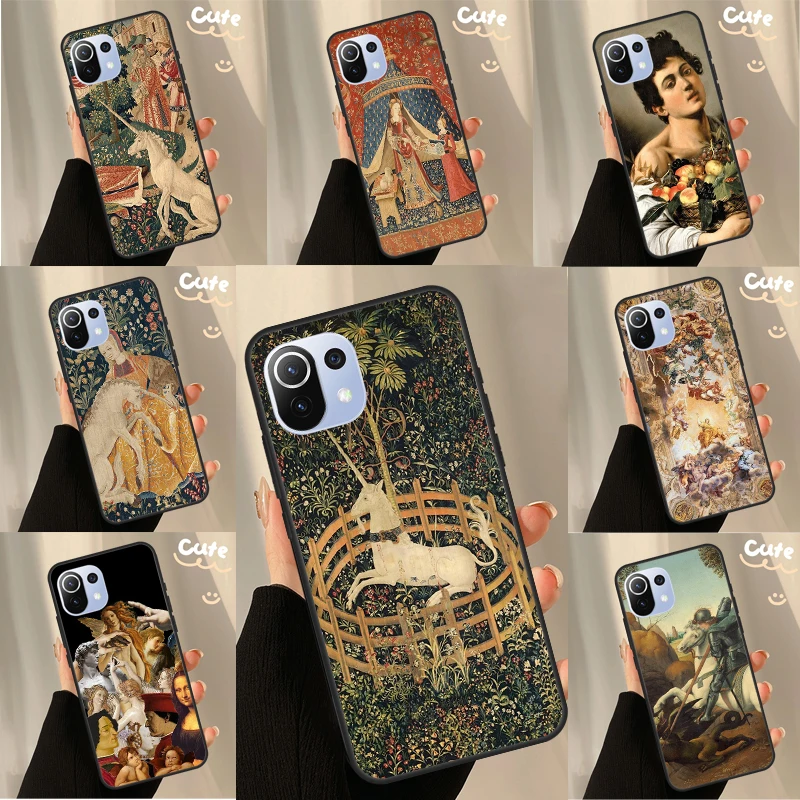 Renaissance art Painting Case For POCO X3 Pro X3 GT F3 M3 M4 POCO X4 ...
