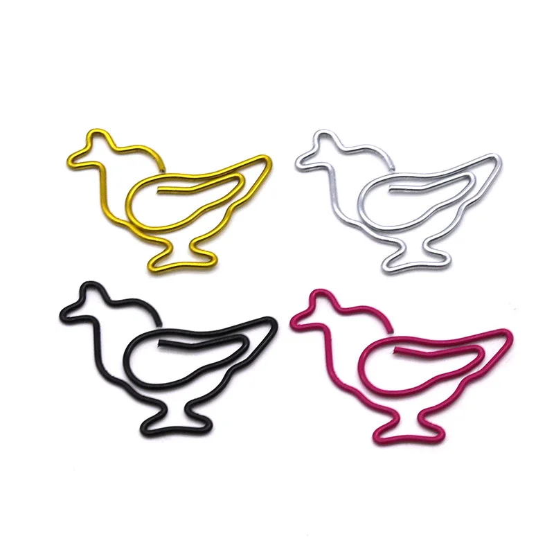 Chicken Shape Paper Clip Farm Animals Special-shaped Paper Clips ...
