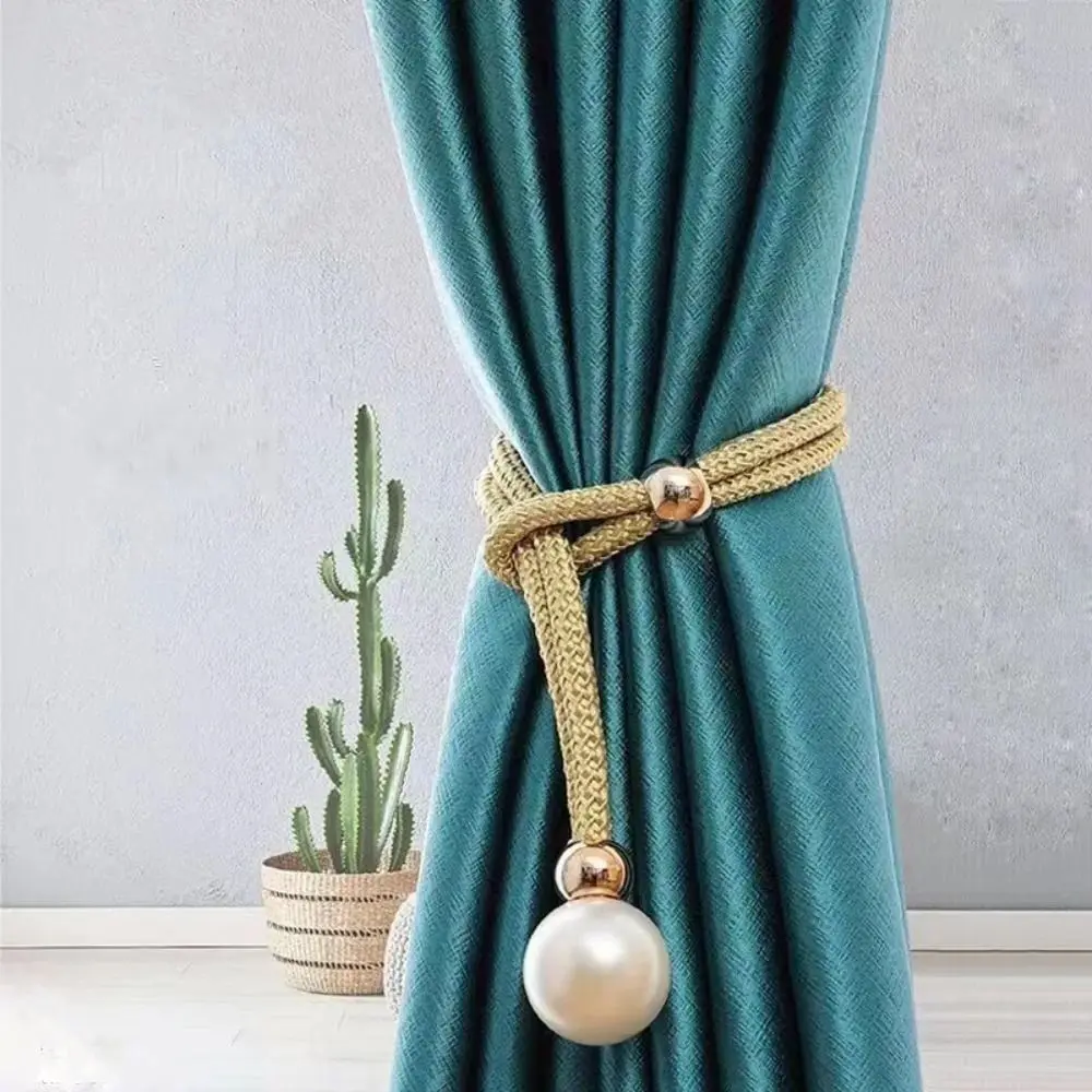 Adjustable-Shining-Pearl-Curtain-Clip-Buckle-Curtain-Holder-Night-Pearl ...