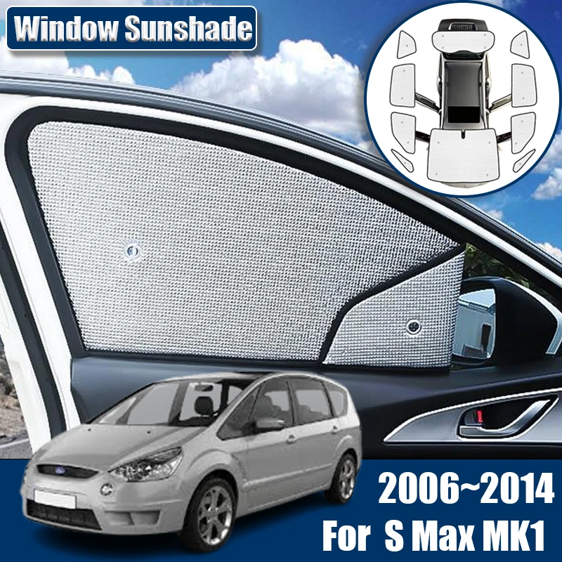 Car Window Sunshades For Ford S Max 2006~2015 2011 2009 Accessories ...