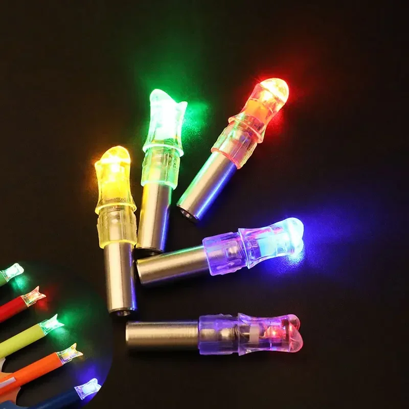 5pcs-Luminous-Arrow-Nock-Tail-Arrow-Nock-Replaceable-Batteries-Anti ...