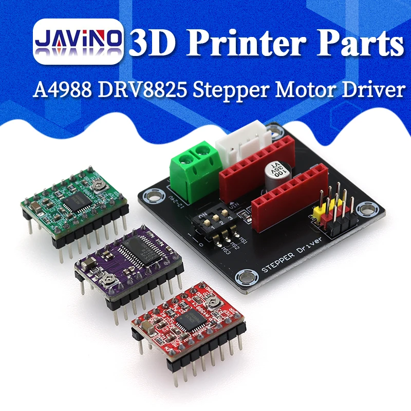 3D-Printer-Parts-StepStick-A4988-DRV8825-Stepper-Motor-Driver-With-Heat ...
