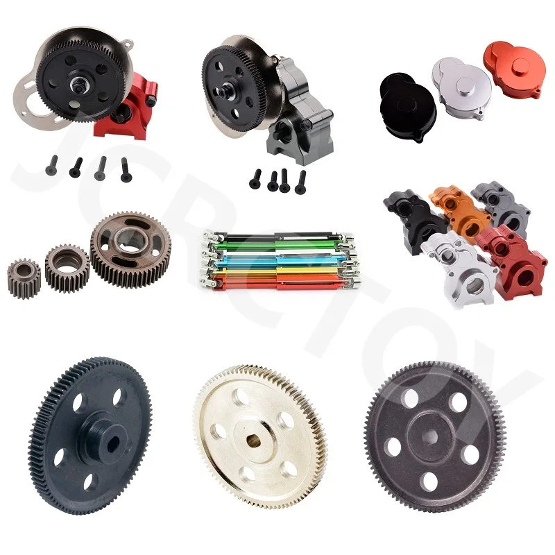 RC-Center-Transmission-Assemble-Metal-Part-Gearbox-Transmission-Gear ...