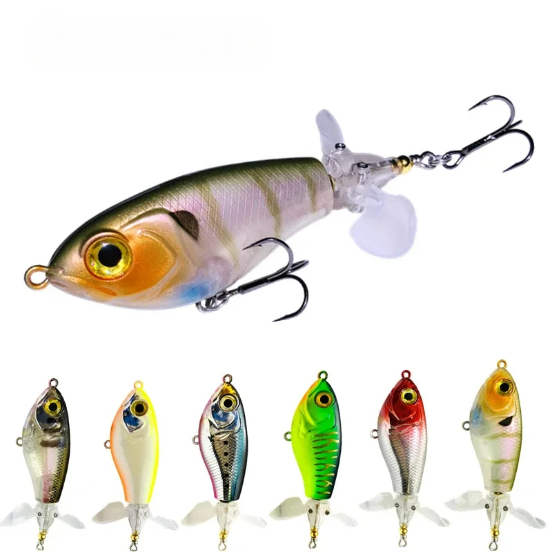 Whopper Popper Fishing Lure For Carp Pike Topwater Floating Double ...