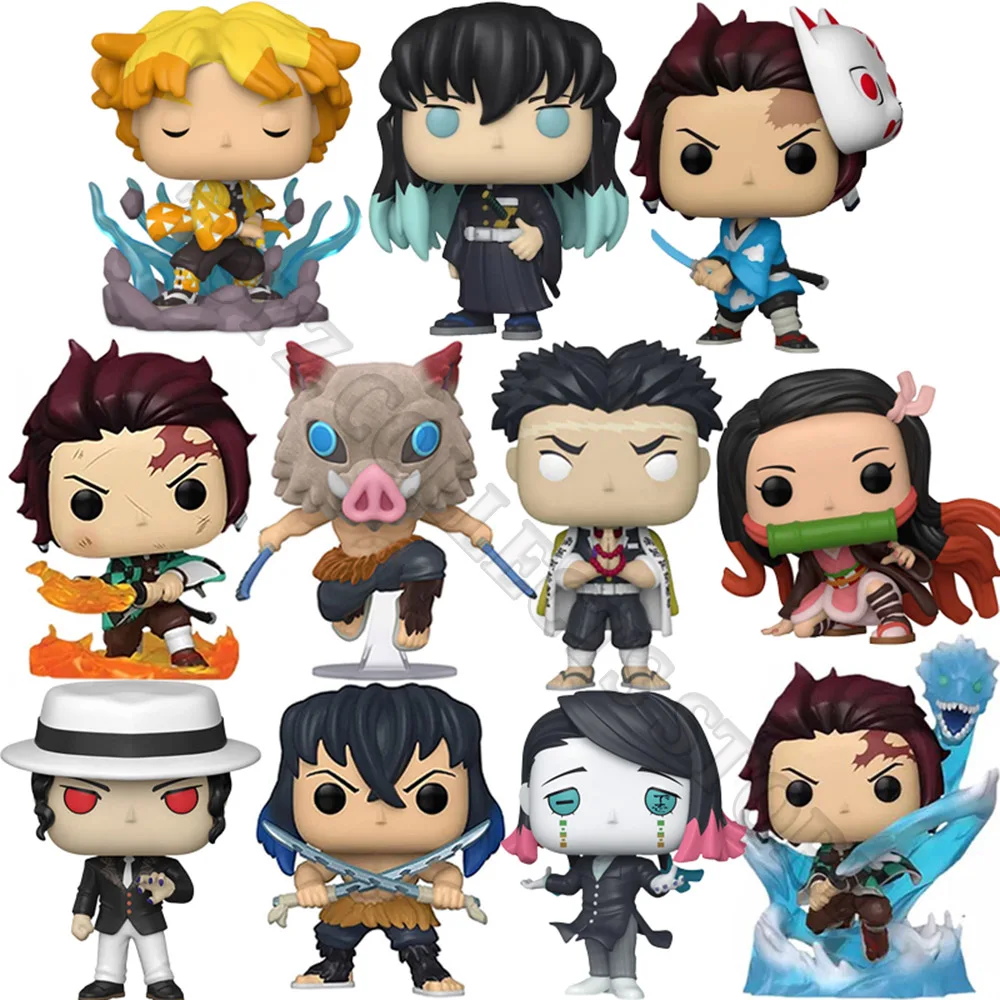 Funko-Pop-Demon-Slayer-Kamado-Tanjirou-Kamado-Nezuko-Hashibira-Inosuke ...