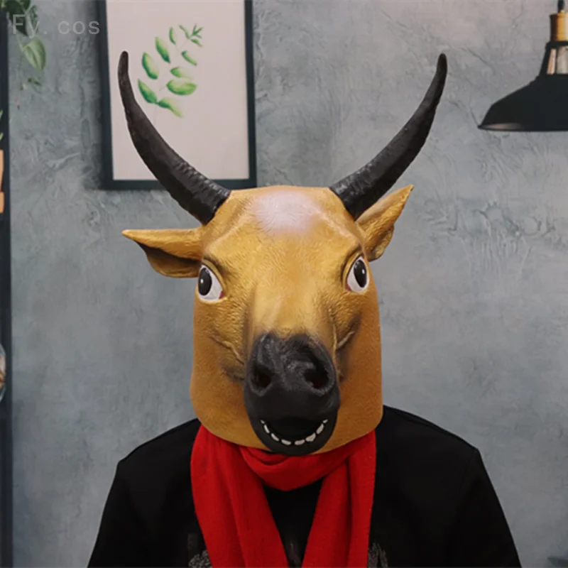 Bull Head Masks For Costume