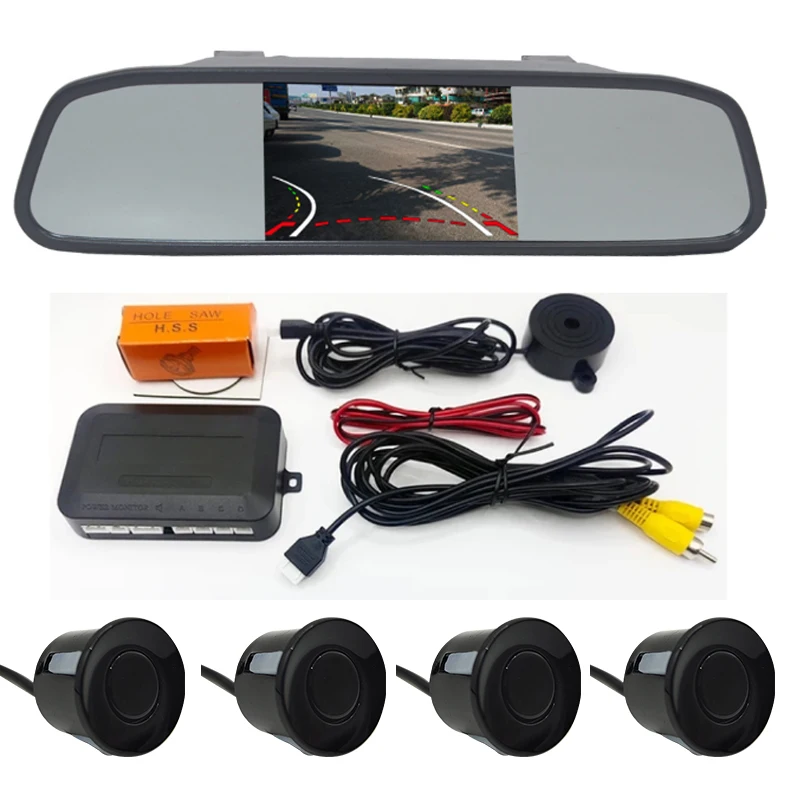 Camera-With-Monitor-4-3-TFT-LCD-Screen-Reverse-Camera-With-Video ...