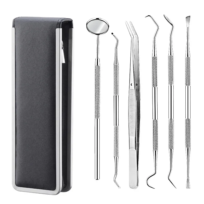 4-5-6-Pcs-Stainless-Steel-Dental-Dentist-Prepared-Tool-Set-Instruments ...