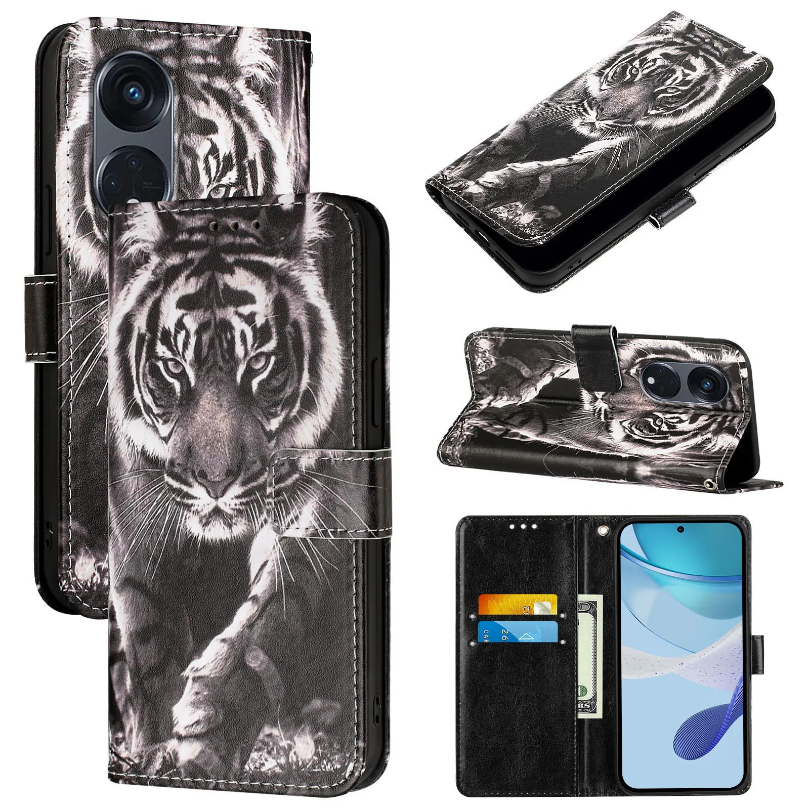 Coque Candy Solid Color Flip Cover Phone Case for Moto Edge 60 Pro (3-(3))
