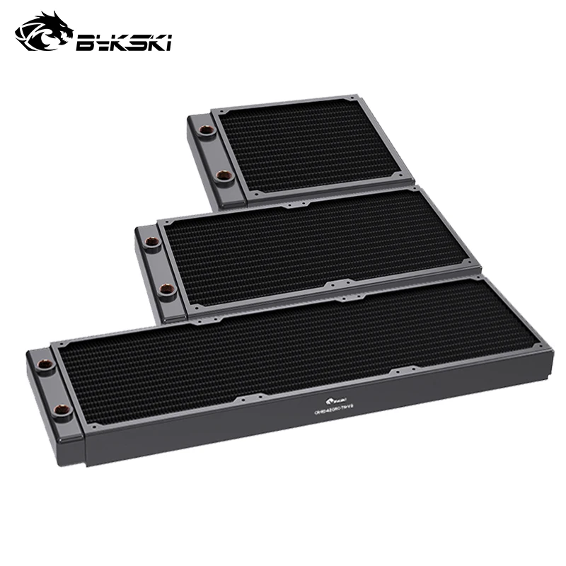 Bykski 30mm Thick Full Copper Radiator,thin Pc Water Cooling Row ...