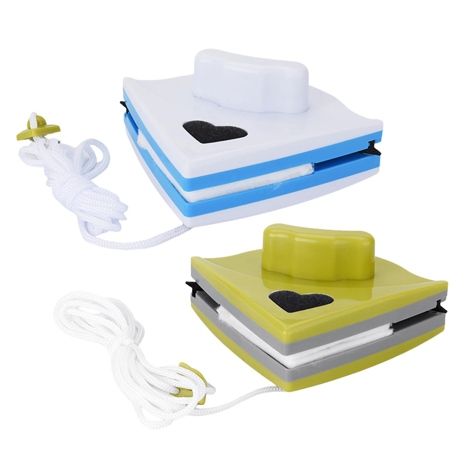 Magnetic Window Cleaner Double Sided Glass Cleaner Plastic Dual-side ...