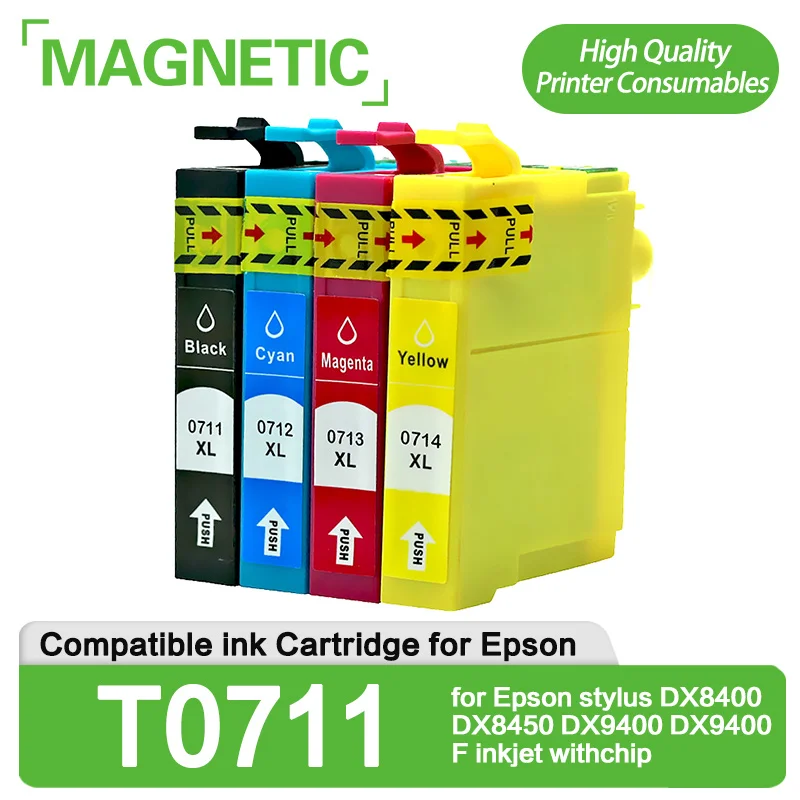 T0711 711 12pcs Compatible T0711 T0712 T0713 T0714 Ink cartridges for ...