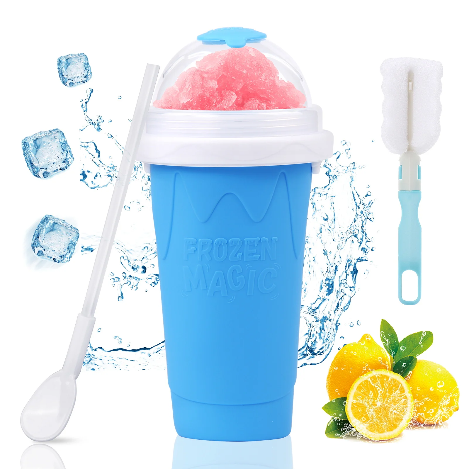 Smoothie-Machine-Smoothie-Maker-Cup-Slushie-Maker-Cup-With-Cup-Brush ...