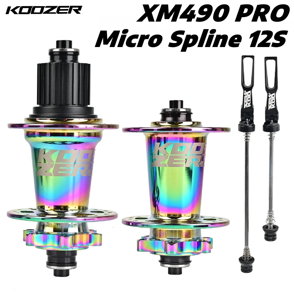 Koozer-XM490-Pro-Micro-Spline-Bicycle-Hubs-12-velocidades-4-rolamentos ...