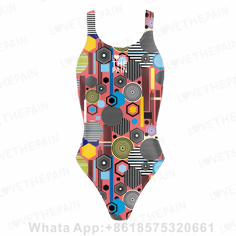 Love The Pain 2023 Women One-piece Swimsuit Printed Swimsuit ...