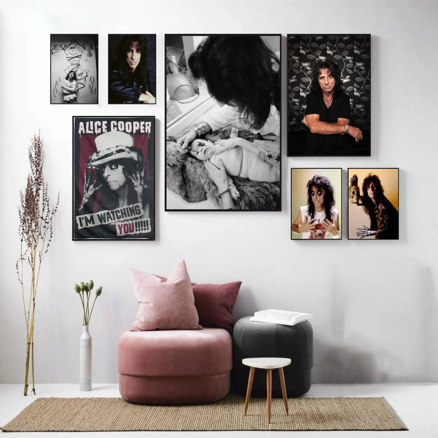Alice Cooper Singer Poster Decoration Art 24x36 Poster Wall Art ...