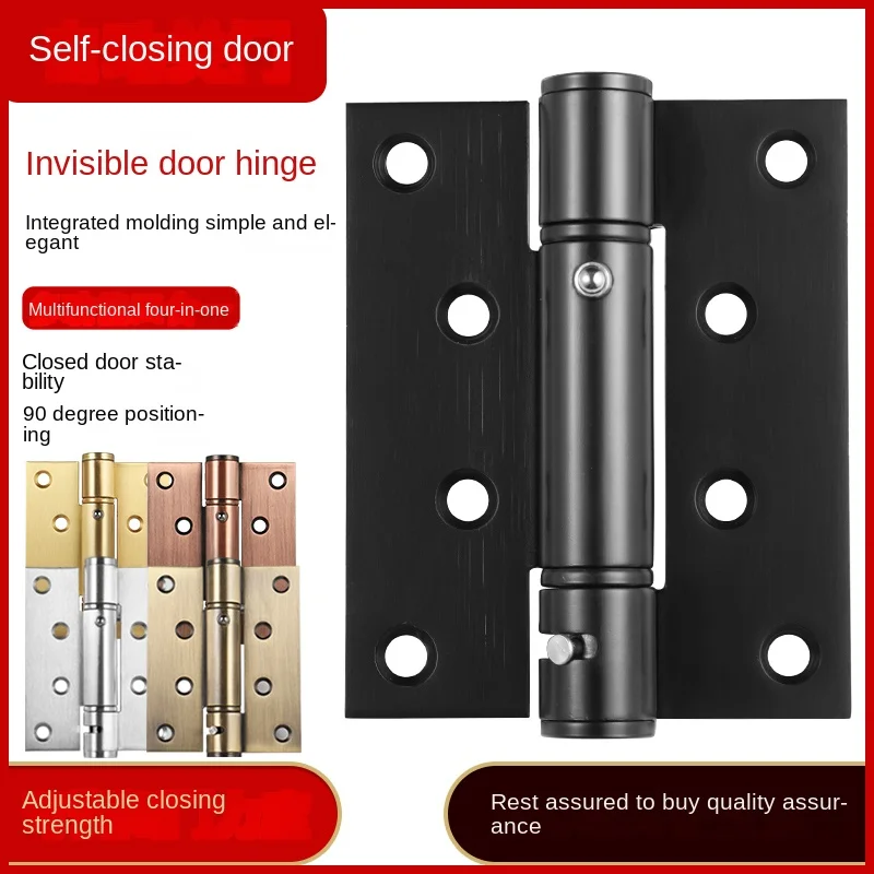Invisible-Door-Self-Closing-Hinge-Door-Closer-Self-Rebound-Spring ...