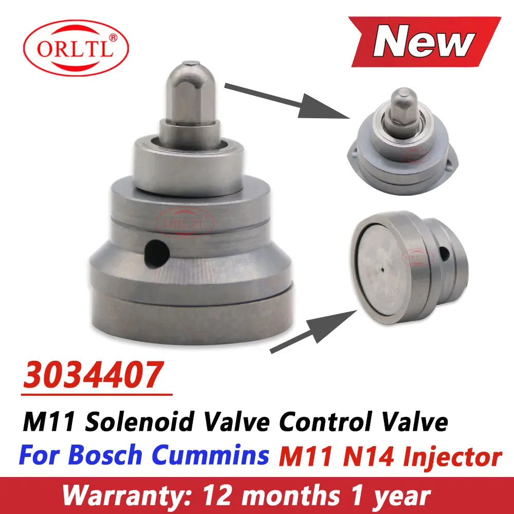New Control Valve 3034407 M11 Injector Solenoid Valve For Bosch Cummins ...