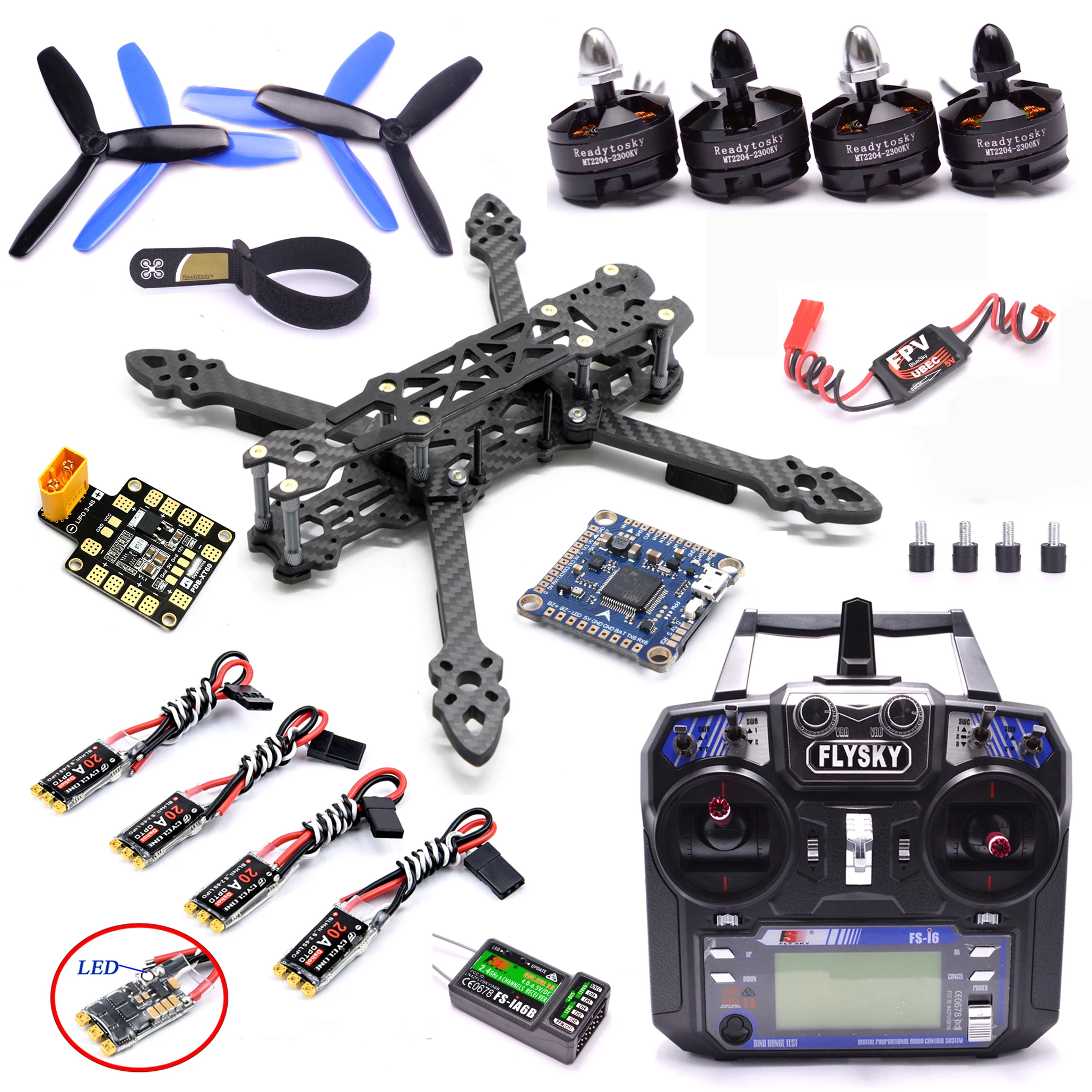 Mark4-Mark-4-5inch-225mm-2204-2300KV-Motor-Cyclone-20A-BLHeli-S-ESC-W ...