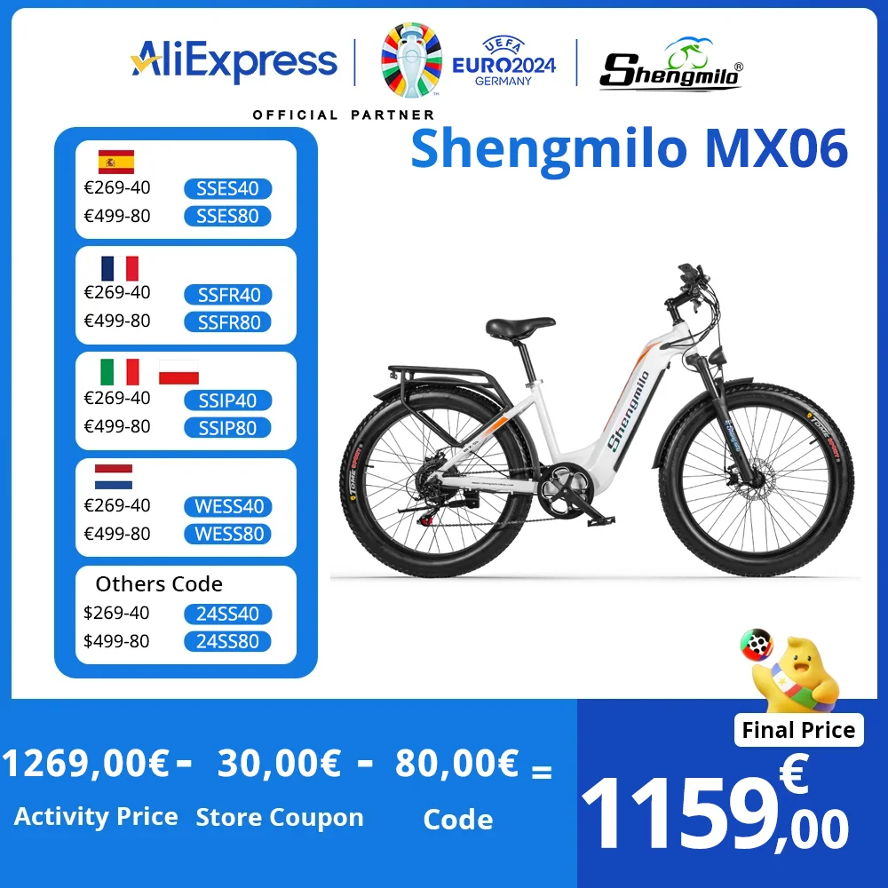 Shengmilo-MX06-48V17-5AH-26-Inch-3-0-Fat-Tyre-City-Electric-Bike-Men-s ...
