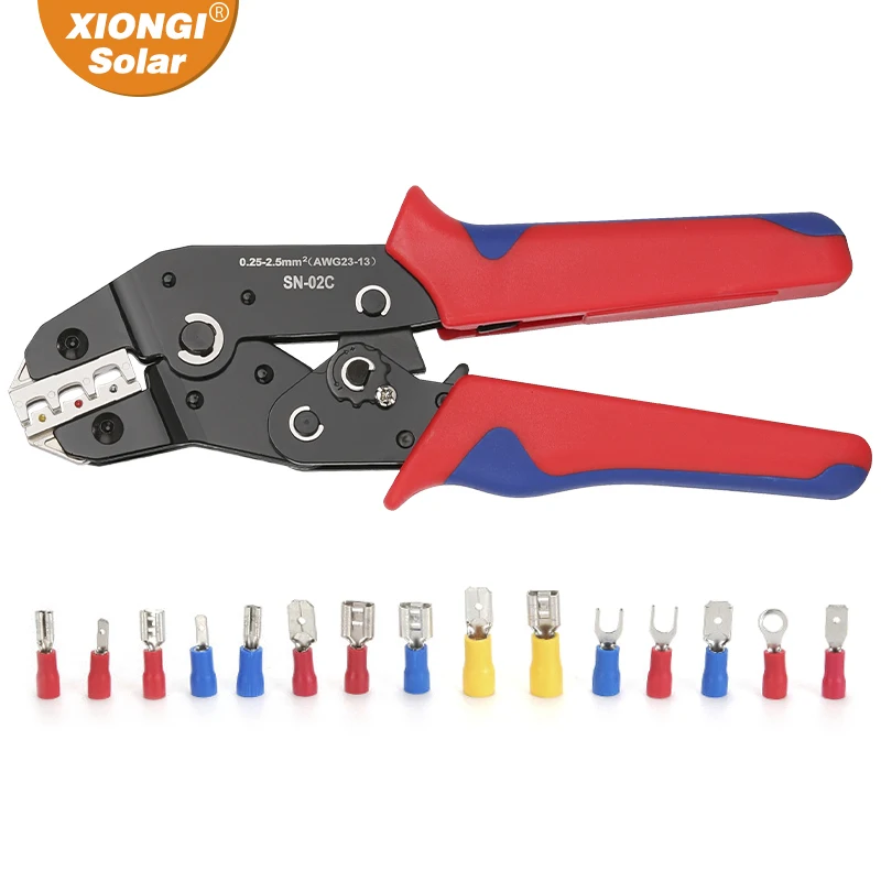 SN-02C-Wire-Crimping-Tool-Set-Insulated-Wire-Versatile-Electrical ...