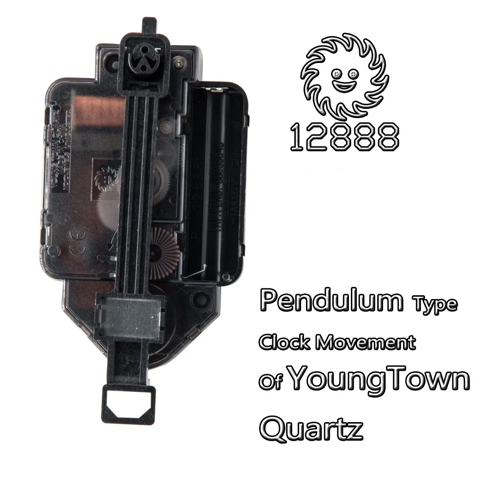 12888-Sun-Movement-Silent-Swing-Pendulum-Clock-Mechanism-Jump-Seconds-Cross-Stitch-Photo-Frame ...