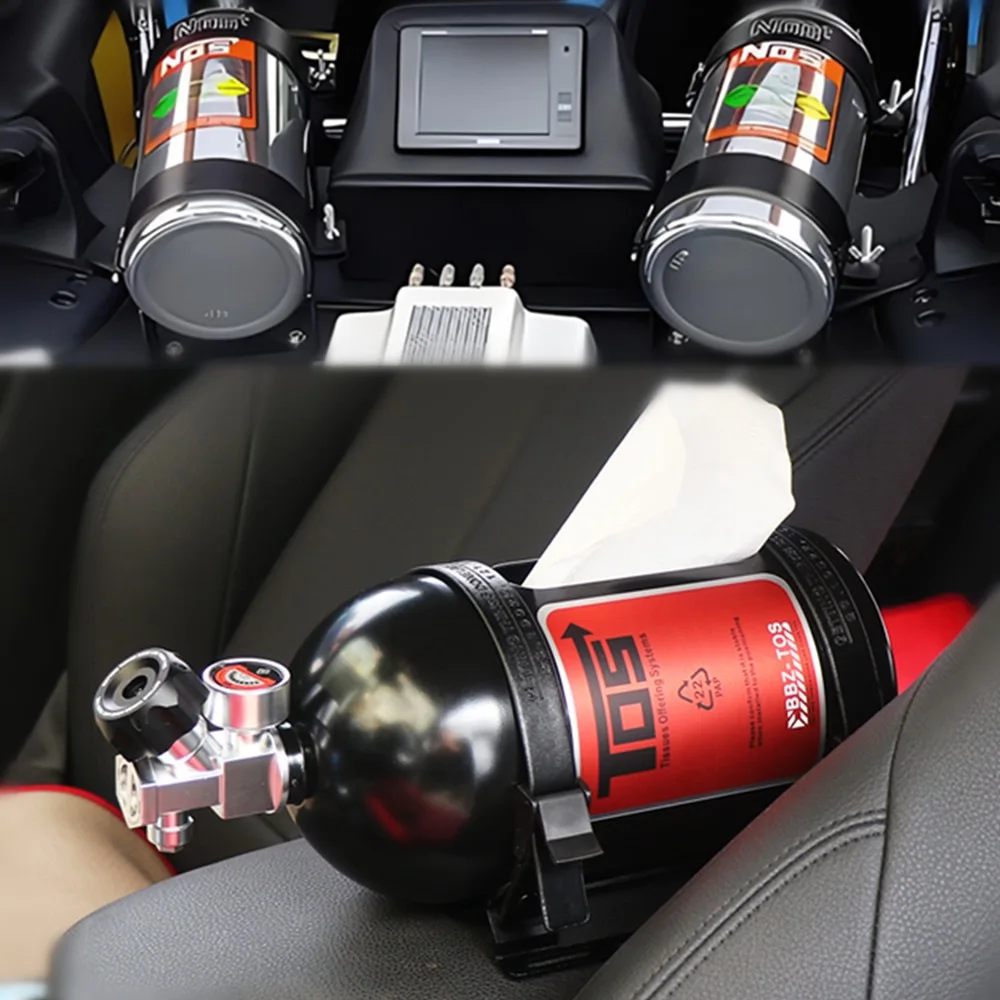 New-NOS-TOS-nitrogen-system-tissue-box-car-decoration-tissue-box-car-interior-decoration-tissue ...