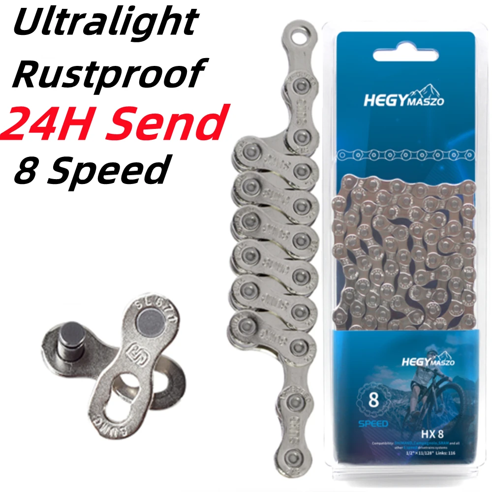 MTB-Road-Bicycle-Chain-6-7-8-Speed-116-Links-6S-7S-8S-Velocidade ...