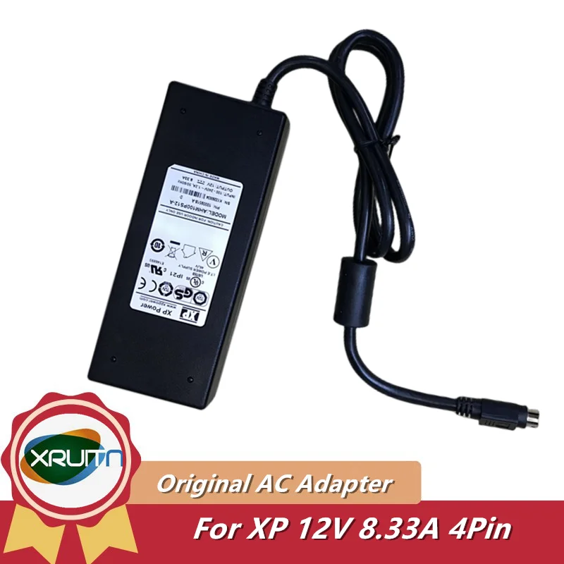 4-Pin 12V 8.33A 100W AC Adapter Charger For PGB EA11011D-120 EA11001E-120 EA Synology ...