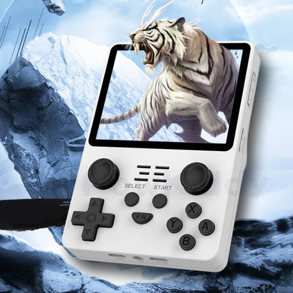 RGB20S Handheld Retro Game Console with 16G System Card Portable Gaming ...