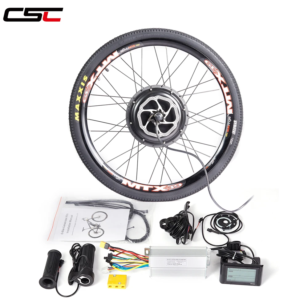 EU-MTX33-MTX39-SUNRINGLE-48V-1500W-Electric-Bicycle-Conversion-Kit-Rear ...