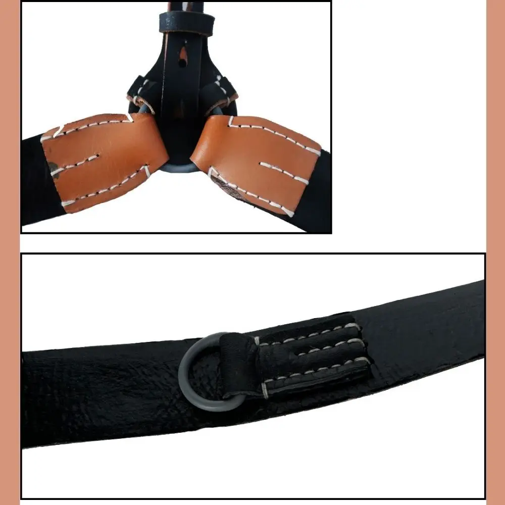 Leather Coupling Loops Strap Wehrmacht Shoulder Strap With 2 Leather ...