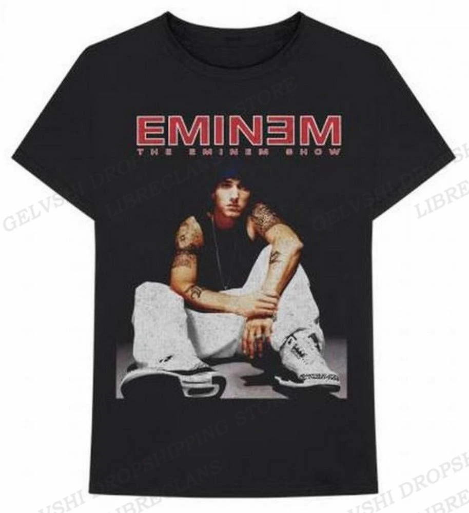 Rapper Eminem T Shirt Men Fashion T-shirts Cotton Tshirt Kids Hip Hop ...