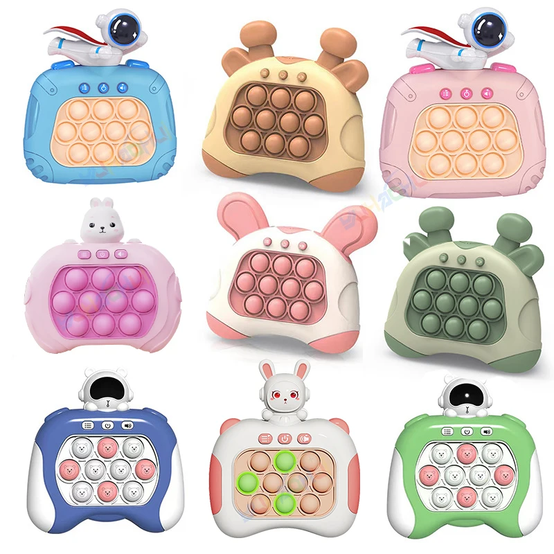Quick-Push-Game-Electronic-Pop-Light-Fidget-Toys-for-Kids-Adult-Anti ...