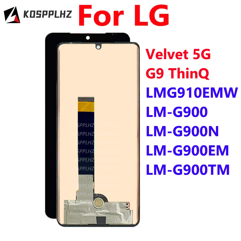 For LG G9 LCD Screen Display Touch Glass DIgitizer Replacement For LG ...