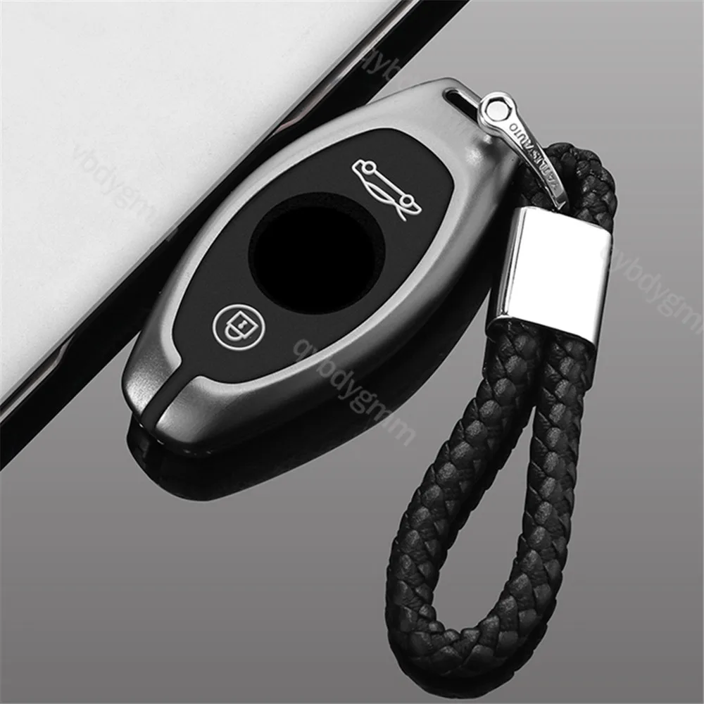 Aluminum Alloy Metal Shell Car Remote Key Cover Case Shell Fob Key ...