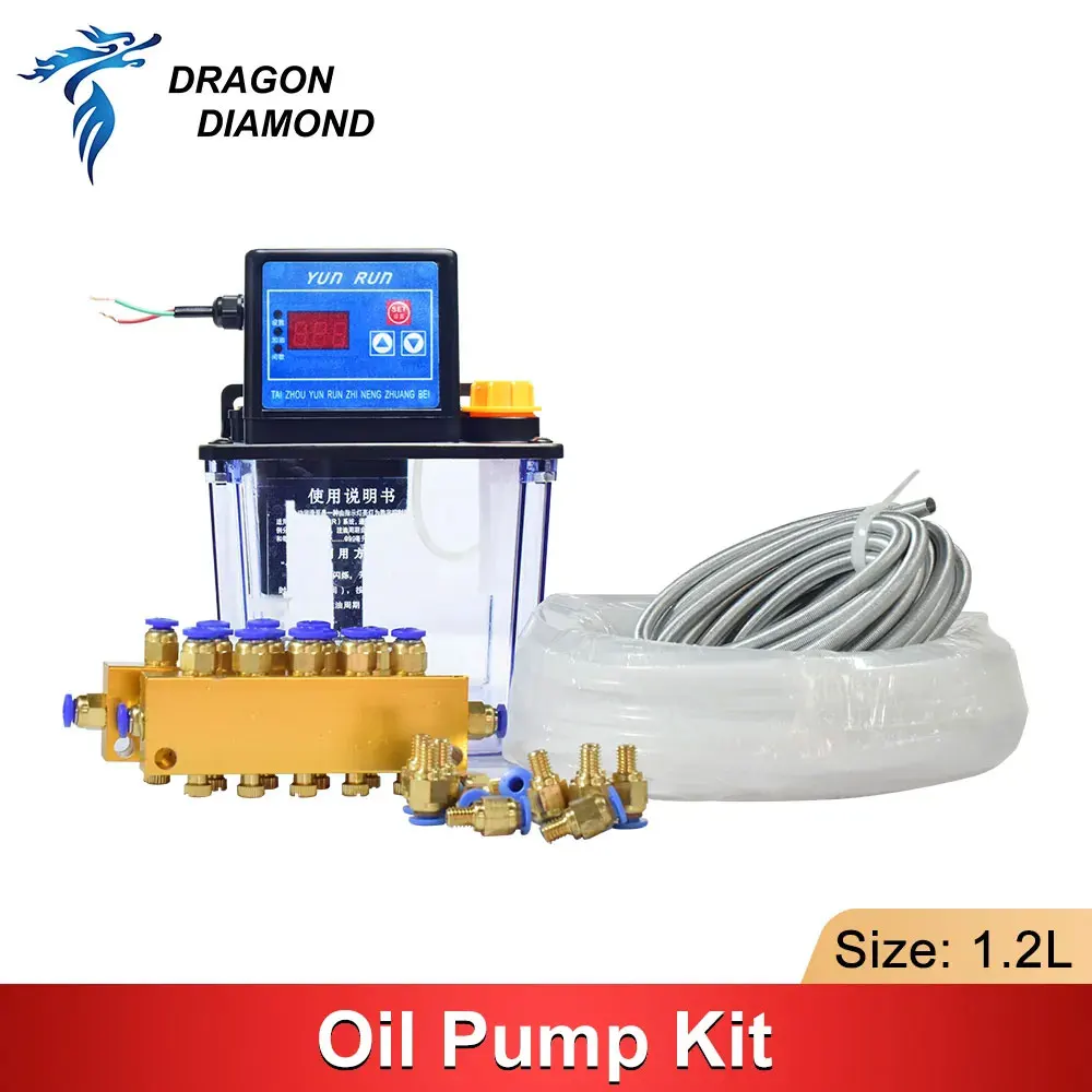 1-2L-Lubricant-Pump-Automatic-Lubricating-Oil-Pump-CNC-Electromagnetic ...