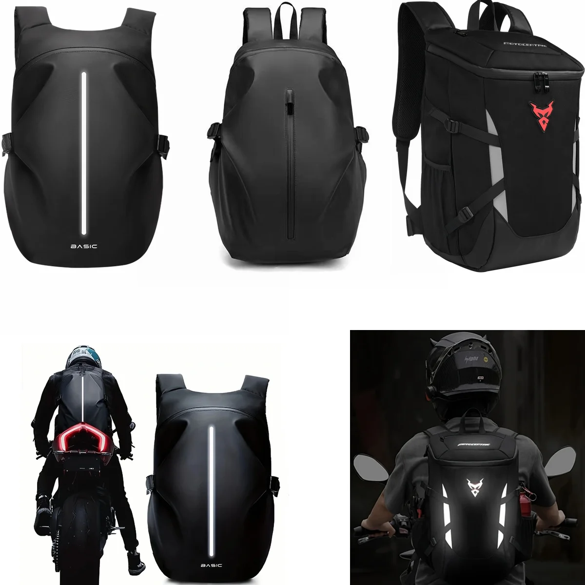 Riding-Backpack-Motorcycle-Helmet-Backpack-Female-Motorcycle-Rider ...