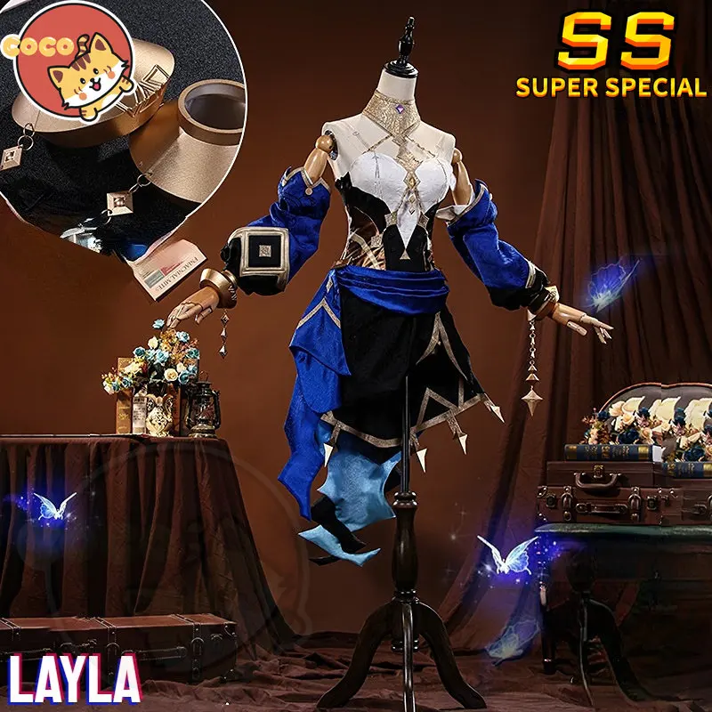 CoCos SS Game Genshin Impact Layla Cosplay Costume Game Cos Genshin ...