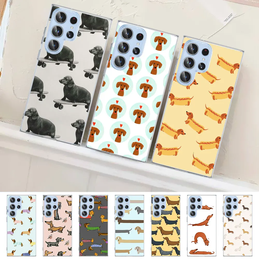 Dachshund-Dog-Love-Case-for-Samsung-Galaxy-S24-S23-S22-Ultra-S21-S20-FE ...